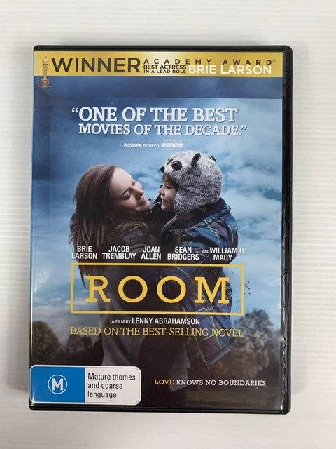 ROOM BRIE LARSON Jacob Tremblay Joan Allen DVD R4 Emma Donoghue $6.98 ...
