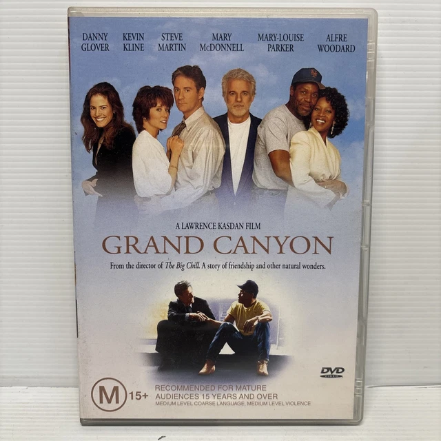 GRAND CANYON DVD Danny Glover Kevin Kline Region 4 Free Tracked Postage ...