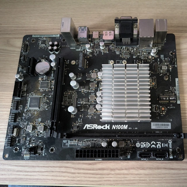 ASROCK N100M NA (integrated CPU) micro ATX £41.03 - PicClick UK