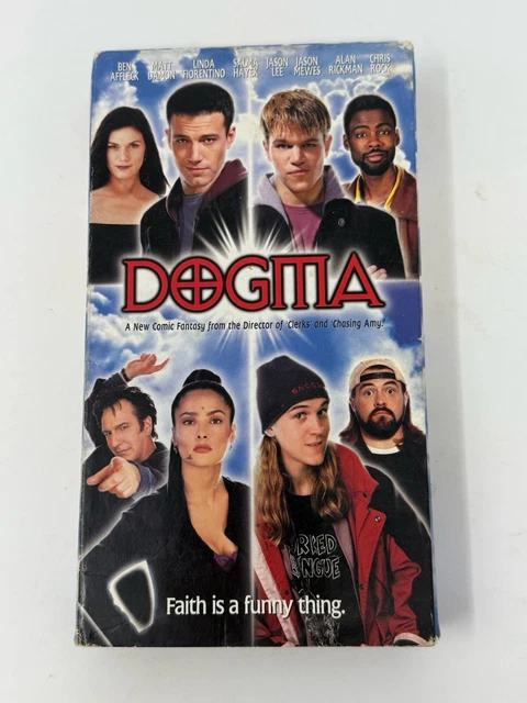 DOGMA VHS KEVIN Smith Ben Affleck Matt Damon Chris Rock Jay Silent Bob ...