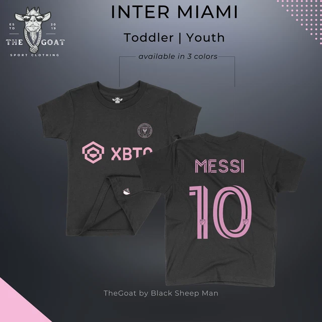 MIAMI XBTO LEO Messi | Camiseta Niño Pequeño y Juventud Unisex Lionel ...
