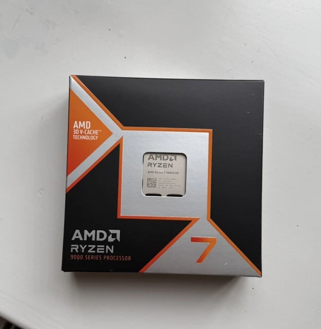 AMD RYZEN 7 9800X3D Eight Core 5.20GHz (Socket AM5) Processor. Special ...