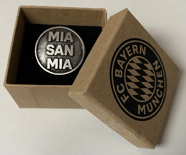 FC BAYERN MÜNCHEN Pin Mia san Mia Anstecker Badge limitiert EUR 9,99 ...
