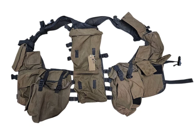 GENUINE SADF SF South African Army M83 Nutria Brown Assault Vest ...