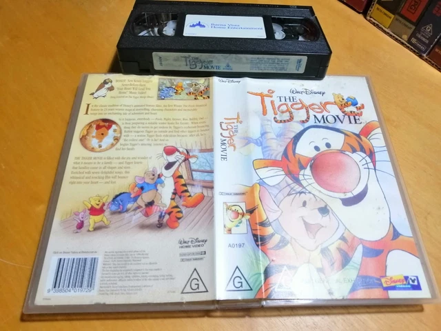 THE TIGGER MOVIE - DISNEY CLASSICS - Rare Find Australian VHS Issue ...