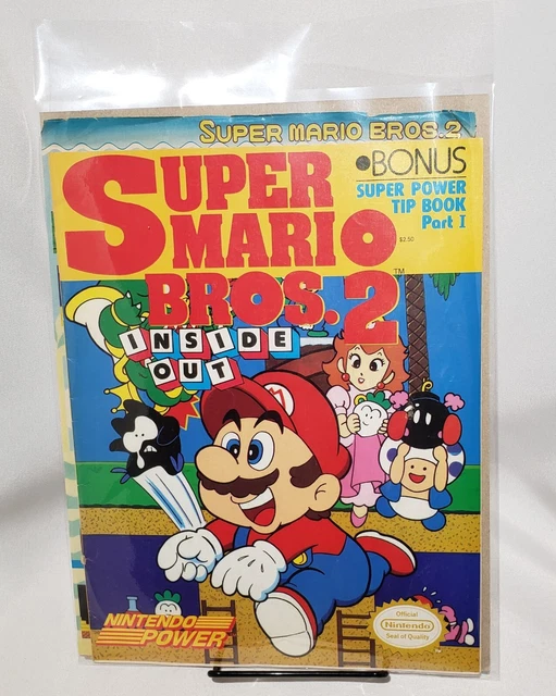 NINTENDO POWER SUPER Mario Bros Inside Out Super Power Tip Book Part 1 ...