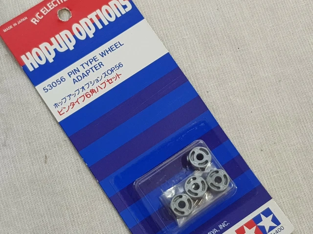 GENUINE TAMIYA VINTAGE Rc Touring Rally Car Pin Type Wheel Adapter ...