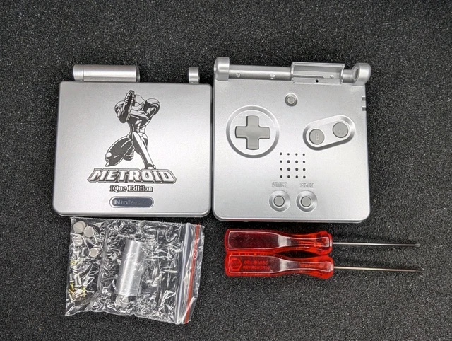 NINTENDO METROID SHELL Game Boy Advance SP Replacement Housing GBA £16. ...