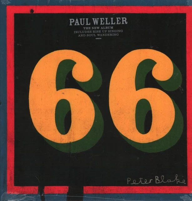 PAUL WELLER 66 LP vinyl Europe Polydor 2024 Standard black vinyl ...