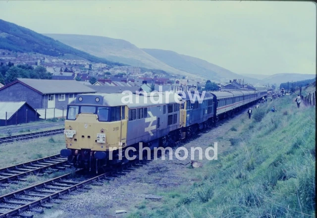 31155 31118 CLASS 31 Pathfinder Cymru Collier Railtour 29 May 1988 35mm ...