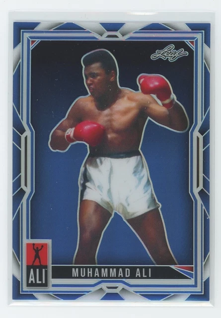MUHAMMAD ALI 2024 Leaf Muhammad Ali Legacy Collection #63 Prismatic ...