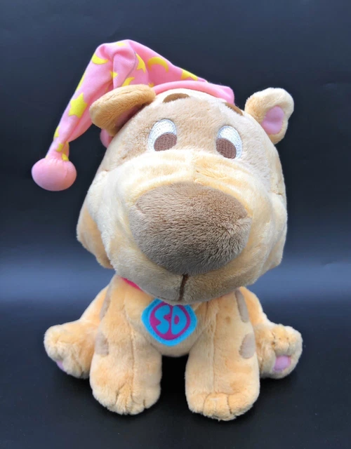 Scooby Doo Scrappy Doo In Pink Nightcap Soft Plush Comforter 8”toy By Pop Rocket £2249