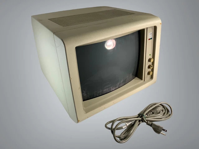 VINTAGE IBM 5175 Personal Computer Monitor Professional Graphics ( Read ...
