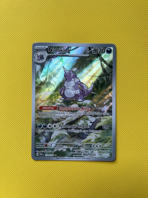 POKÉMON TCG NIDOKING Scarlet & Violet-151 174/165 Holo Illustration Rare EUR 4,93 - PicClick IT