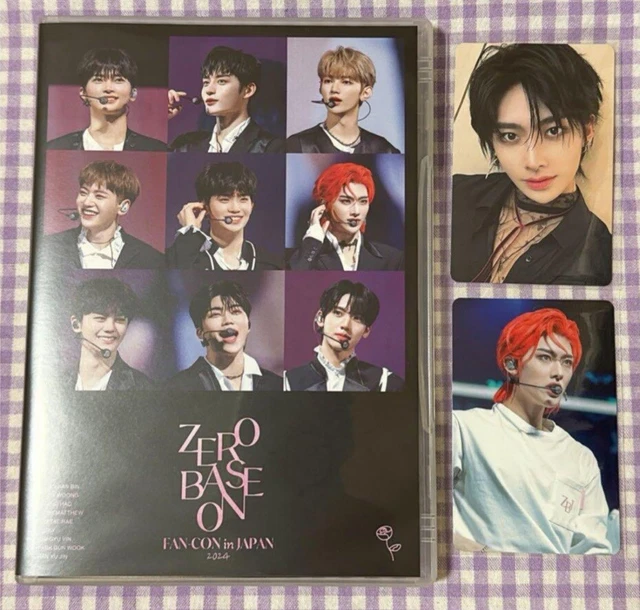 ZB1 ZEROBASEONE FAN-CON IN JAPAN 2024 Dvd Standard + Ricky Photocards £ ...