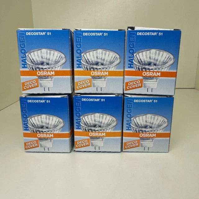 OSRAM DECOSTAR 51S 50W GU5.3 Reflector 38° Light Bulb £4.99 - PicClick UK