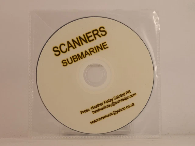 SCANNERS SUBMARINE (582) 11 Track Promo CD Album including Plastic ...