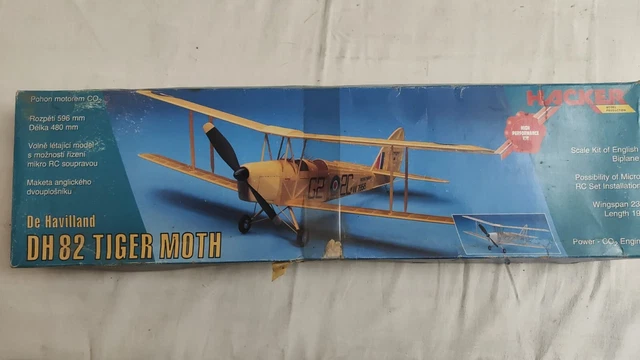 KIT AEROMODELLO DH82 Tiger Moth della Hacker EUR 50,00 - PicClick FR