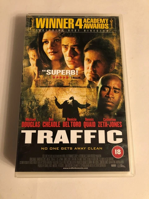 VHS - BIG Box Ex Rental - Traffic Film / Movie Steven Soderbergh £7.22 ...