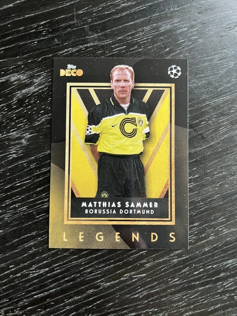 TOPPS DÉCO - MATTHIAS SAMMER Legends Card - Borussia Dortmund EUR 2,80 ...