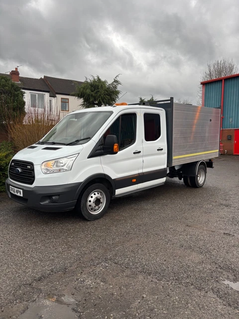 FORD TRANSIT 2.2 350 Double Cab arb tipper 4dr Diesel 16/66 *NO VAT* £ ...