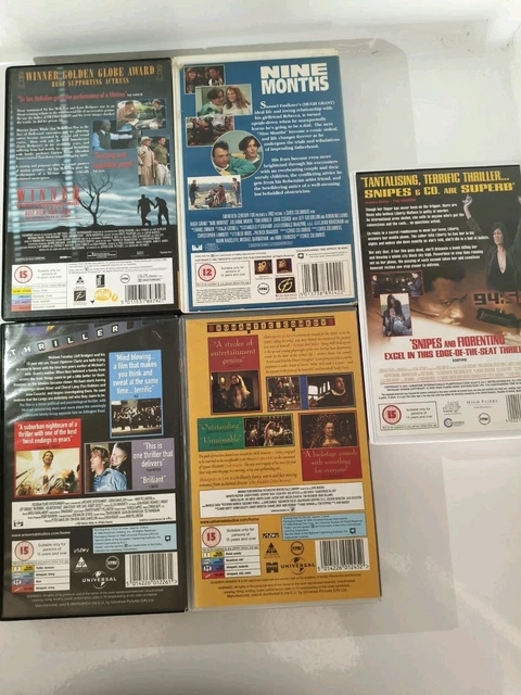 VHS BIG BOX Ex Rental Movie Tape Collection (x20) £54.90 - PicClick UK