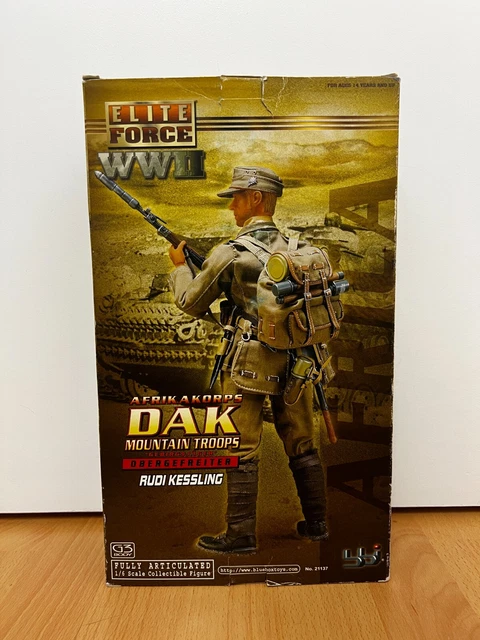 1/6 BBI ELITE Force Dak German WWII action figure Rudi Kessling - sehr ...