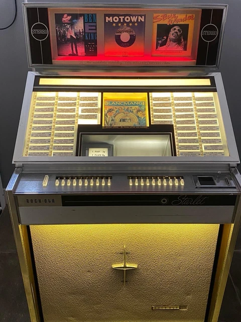 ROCKOLA 429 STARLET vinyl playing jukebox from 1965 £2,500.00 - PicClick UK