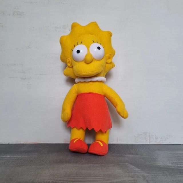 THE SIMPSONS LISA Simpson Plush Toy 12 Inch Matt Groening 2005 £7.50 ...