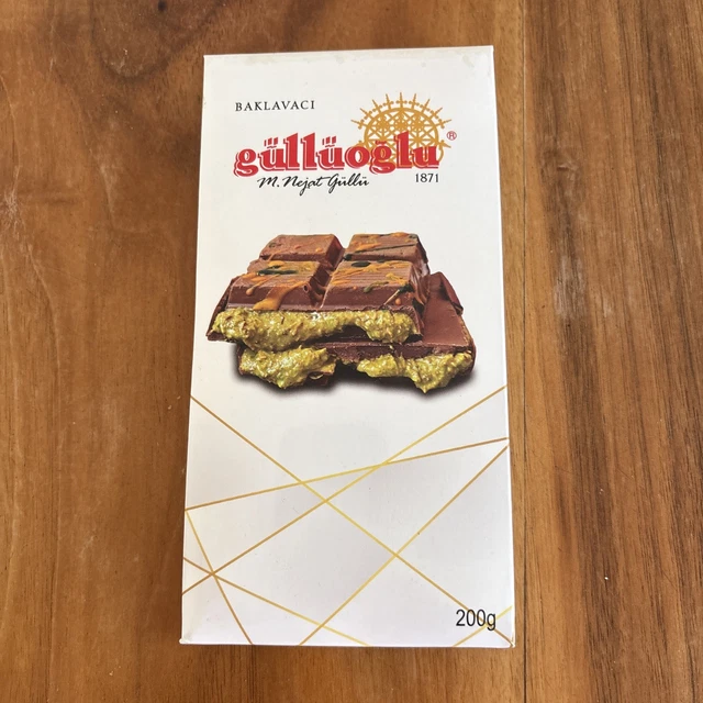 VIRAL DUBAI CHOCOLATE Pistachio Kunafa Bar 200 grams Original DUBAI ...