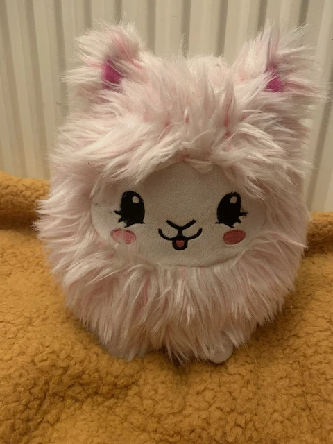 PIKMI POPS SUPRISE - Pink Cotton Candy Llama Fluffy Soft Toy - Approx 9 ...