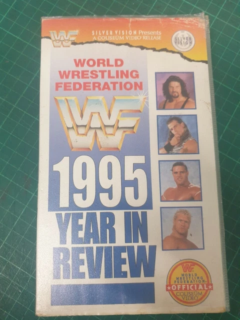 WWF 1995 COLISEUM Video VHS Year In Review WWE Wrestling Bret Hart ...