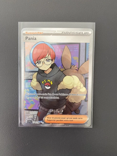 CARTE POKÉMON PANIA Full Art Secrète 239/198 EV01 Écarlate Violet 1 FR ...