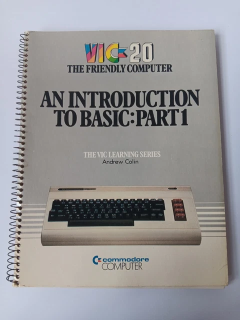 VIC 20 AN Introduction To Basic Part 1 Andrew Colin Commodore Computer £11.87 - PicClick UK