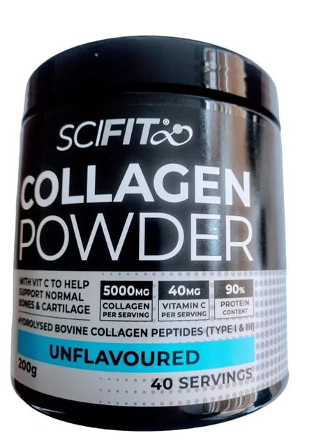 BEST SCIFIT Collagen Powder Strongest Collagen Peptide Powder 40 ...