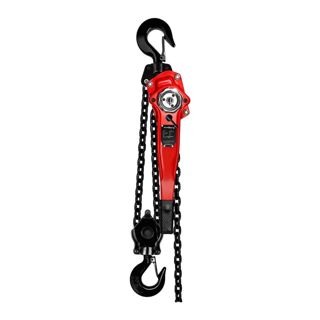 PALAN A CHAINE a Levier Treuil Manuel 500kg EUR 70,99 - PicClick FR
