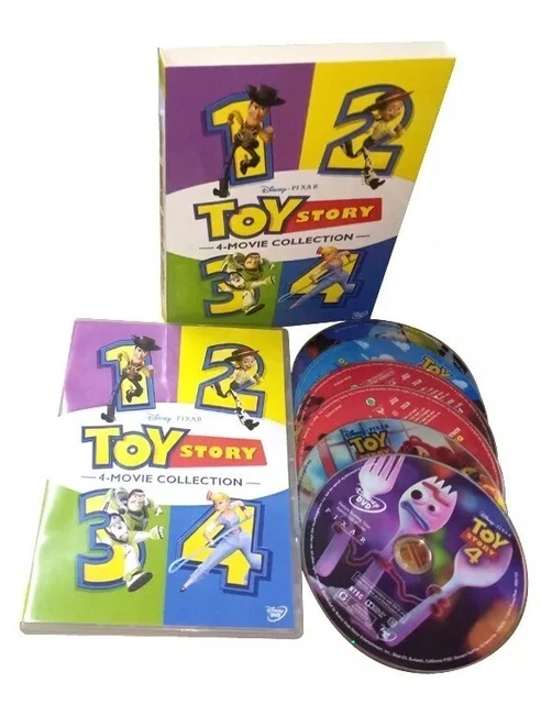 TOY STORY: THE Complete 4 movie collection ( DVD, 2021, 6-Disc Set) New ...