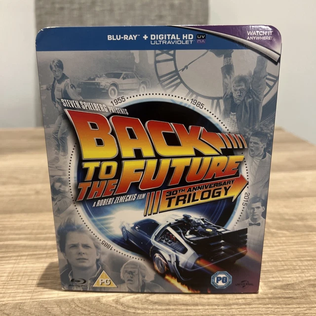 BACK TO THE Future 30Th Anniversary Trilogy Blu Ray - 4 Discs - With ...
