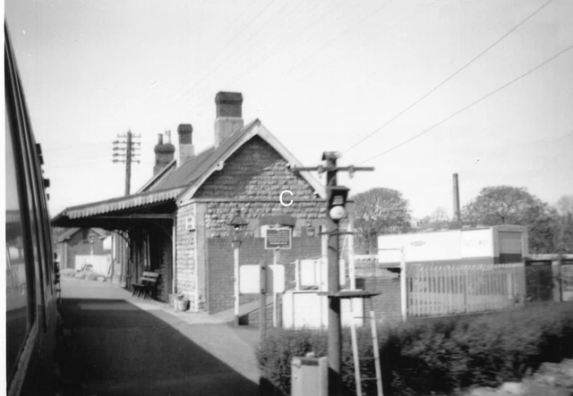 BRITISH RAILWAY B.R Photograph Print - Evercreech Station 1960 £2.25 ...