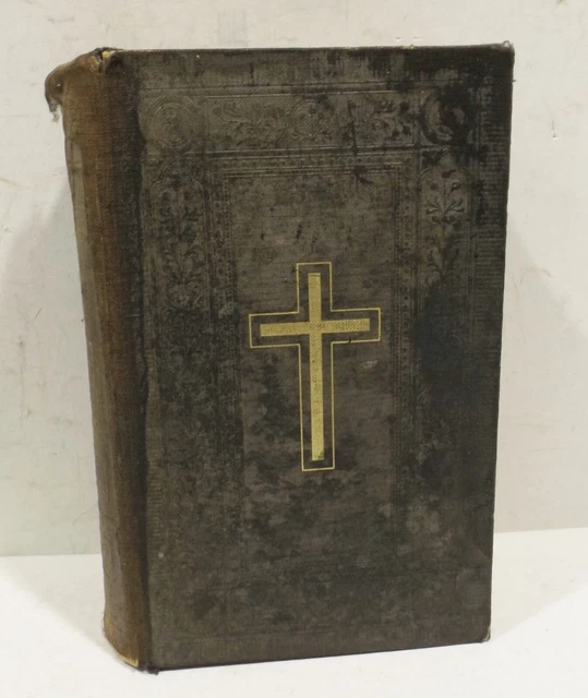ALTE FAMILIEN-BIBEL (EIBEN/VILLINGER Karlsruhe -Die bibel Hl.Schrift ...