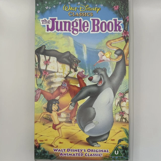 WALT DISNEY CLASSICS The Jungle Book VHS Video Cassette Tape $9.69 ...