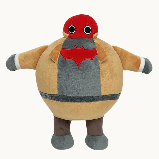 FAT FATSON TODD Plushie 10" Red Hood DC Batman Comic Soft Stuffed Doll ...