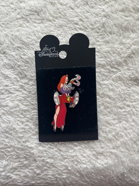 DISNEY 10TH ANNIVERSARY Who Framed Roger Rabbit Pin Jessica Hugging ...