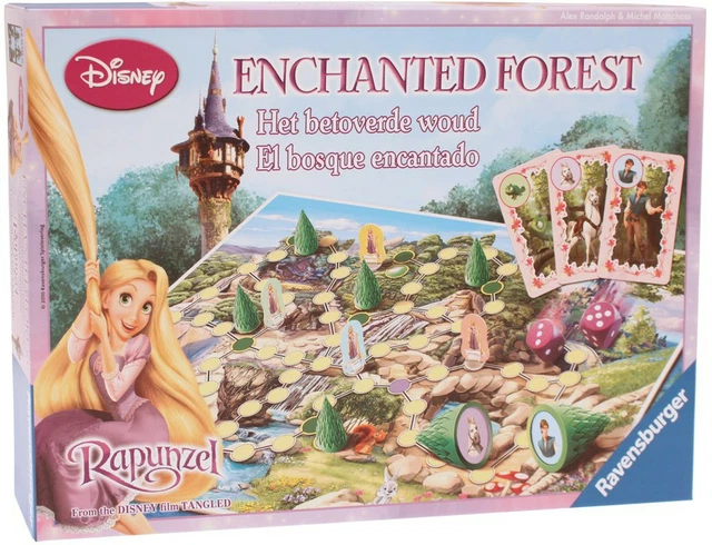 RAVENSBURGER DISNEY RAPUNZEL Enchanted Forest Board Game Kids Toy ...