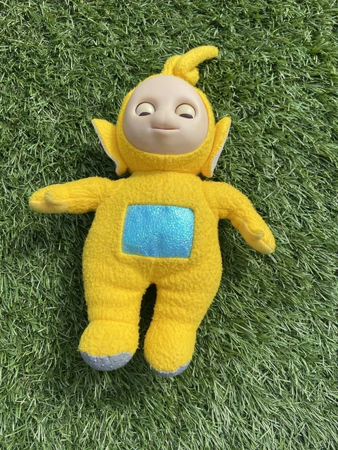 VINTAGE RETRO TELETUBBIES Laa Laa Plush Soft Toy With Rolling Eyes 1996 ...