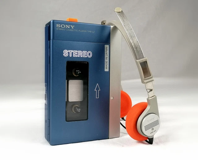 ORIGINAL 1979 SONY TPS-L2 with MDR-3L2 Headphones - Working - The First ...