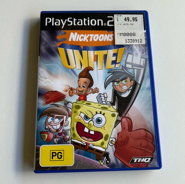 NICKTOONS UNITE! PS2 Game Sony PlayStation 2 PAL Complete With Manual ...