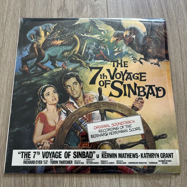 THE 7TH VOYAGE of Sinbad Original Soundtrack vinyl record-Bernard ...