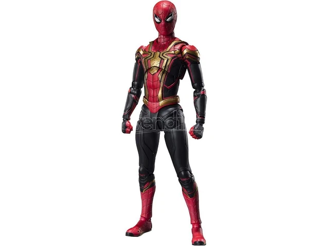 Spider Man Figura Spider Man Con Tuta Integrata Battaglia Finale Bandai