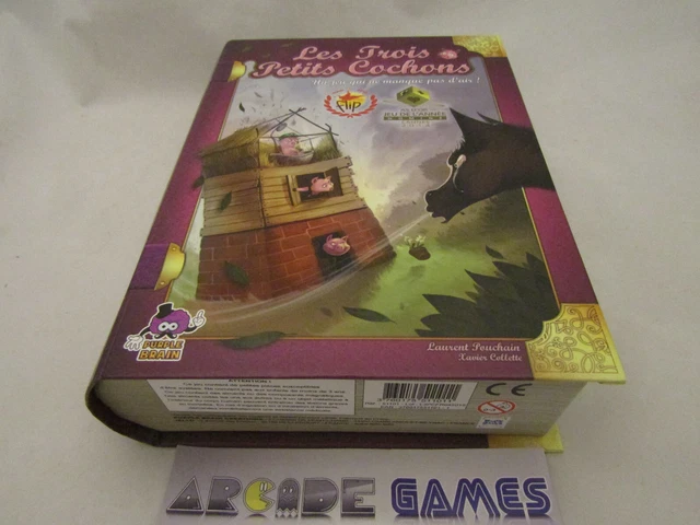 JEU DE SOCIETE LES TROIS PETITS COCHONS - 2 A 5 JOUEURS (vendeur pro ...